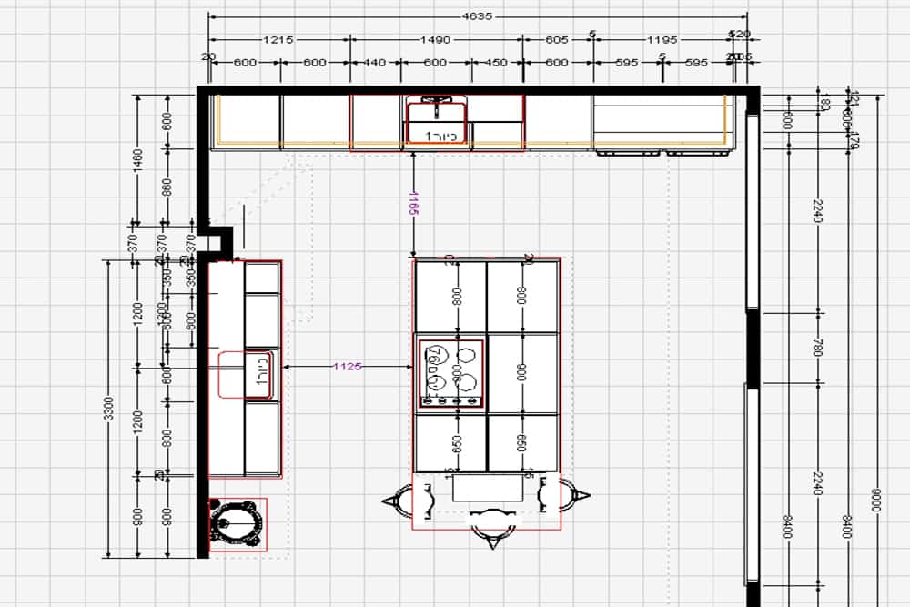 עיצוב מטבחים - מעצבת מטבחים ומעצבת פנים זוהרה קליין עיצובים